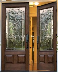 China beveled glass in door supplier