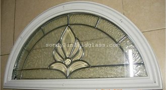 China decorative  glass panel with PP material  frame supplier