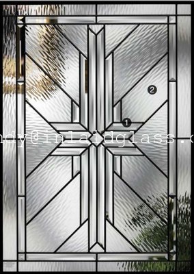 patina caming decorative glass panel  in doors and windows supplier